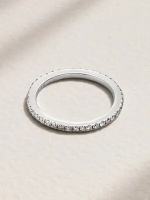 DAVID MORRIS Platinum Diamond Eternity Ring