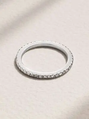DAVID MORRIS Platinum Diamond Eternity Ring
