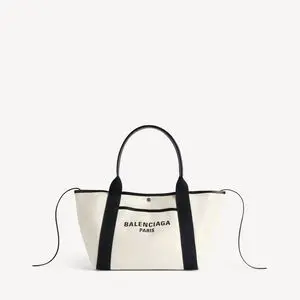 Balenciaga Biarritz Medium Tote Bag - Beige