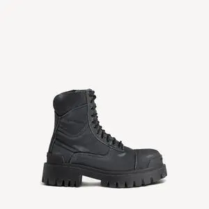 Balenciaga Combat Strike Boot - Black