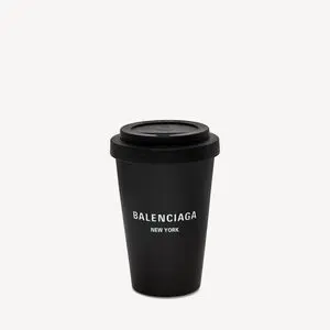 Balenciaga New York Coffee Cup - Black