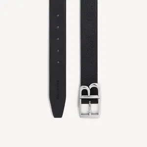 Balenciaga Classic B Belt - Black