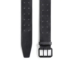 Balenciaga Double Holes Belt - Black | Editorialist