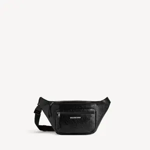 Balenciaga Explorer Beltpack - Black