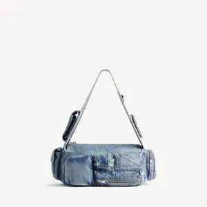 Balenciaga Superbusy Sling Bag - Blue