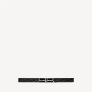 Balenciaga Bb Signature Belt - Black