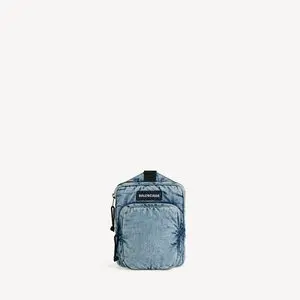 Balenciaga Explorer Crossbody Messenger Bag - Blue