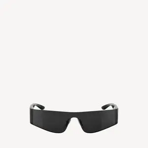Balenciaga Mono Rectangle Sunglasses - Black