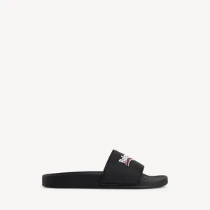 Balenciaga Pool Slide Sandal - Black