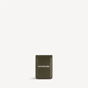 Balenciaga Cash Magnet Card Holder - Green