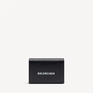 Balenciaga Cash Mini Wallet - Black