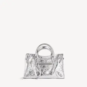 Balenciaga Le City Small Bag - Silver