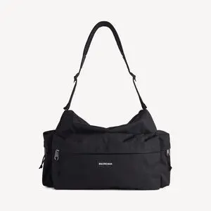 Balenciaga Explorer Multipocket Weekender Medium - Black