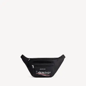 Balenciaga Explorer Beltpack - Black