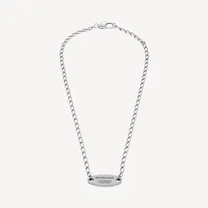 Balenciaga Everyday Chain Necklace - Silver