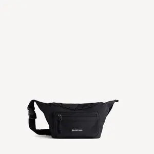 Balenciaga Explorer Beltpack - Black