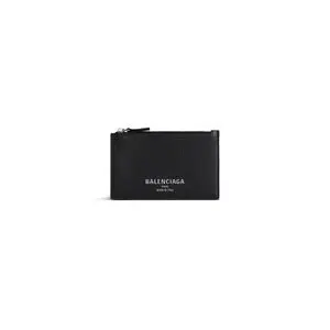 Balenciaga Credit Long Coin And Card Holder - Black