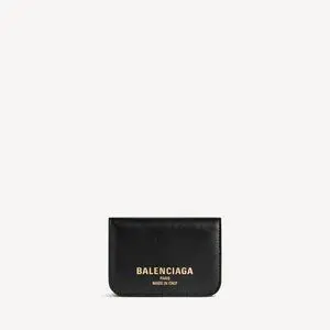 Balenciaga Cash 2.0 Mini Wallet - Black