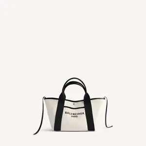 Balenciaga Biarritz Small Tote Bag - Beige