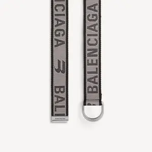 Balenciaga D Ring Belt - Black