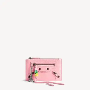 Balenciaga Le City Long Coin And Card Holder - Pink