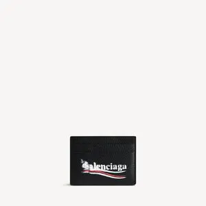 Balenciaga Cash Card Holder - Black