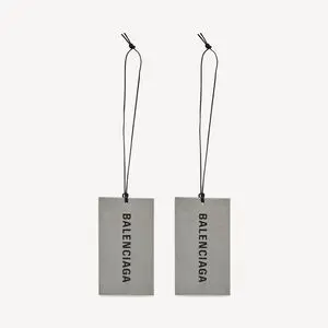 Balenciaga Scented Tag - Grey & Silver