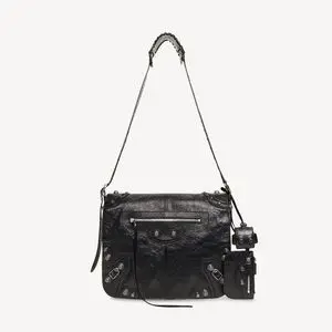 Balenciaga Le Cagole Messenger Bag - Black
