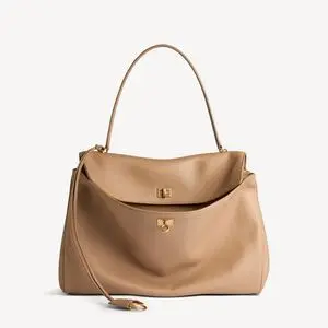 Balenciaga Large Rodeo Handbag - Beige