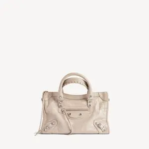 Balenciaga Le City Small Bag - Beige