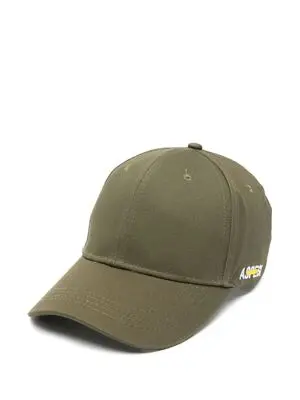 Aspesi Logo-embroidered Cap - Green