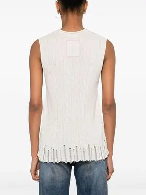 UMA WANG Ribbed-knit Vest