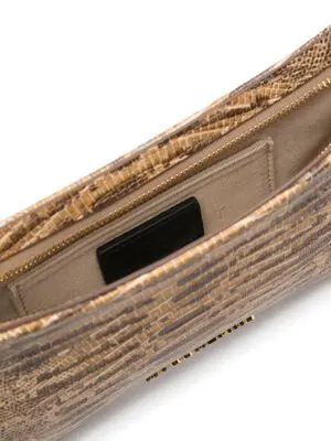 Jacquemus Le Bisou Perle Shoulder Bag - Brown