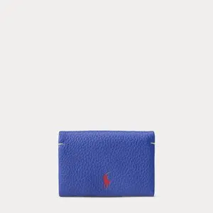 Ralph Lauren Polo Play Leather Snap Card Case - Jellyfish
