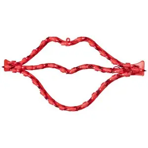 NORTHLIGHT 17.5" Lighted Lips Valentine's Day Window Silhouette