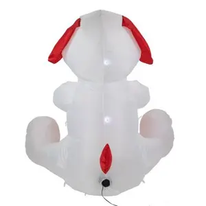 NORTHLIGHT Led Lighted Inflatable Valentine's Day Doggie Outdoor Decoration4