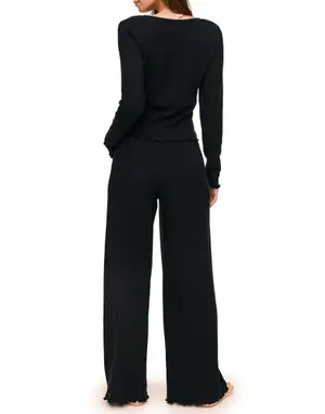 ADORE ME Amrita Lounge Set - Jet Black
