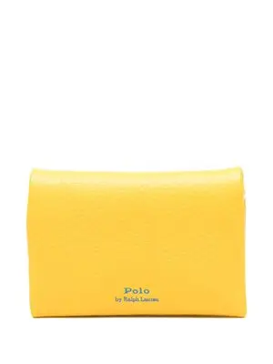 Polo Ralph Lauren Polo Pony-debossed Wallet - Yellow