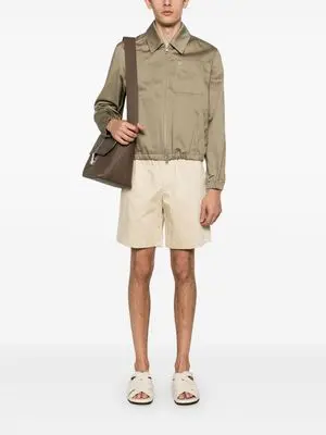Ami Cotton Chino Shorts - Neutrals