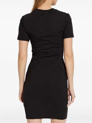 Versace Crystal Outline Barocco Mini Dress