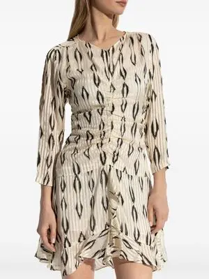 Isabel Marant Étoile Octavia Mini Dress - Neutrals