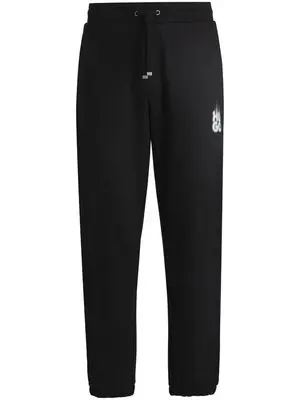 Hugo Smoked-logo Cotton Track Pants