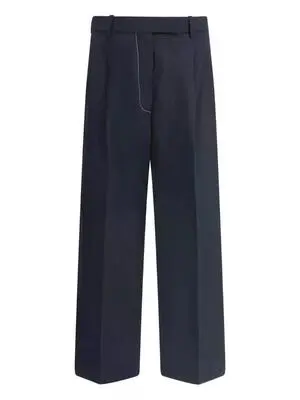Thom Browne High-waisted Straight Trousers