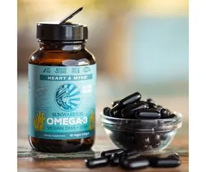 SUNWARRIOR Omega 3 Capsules - No Color
