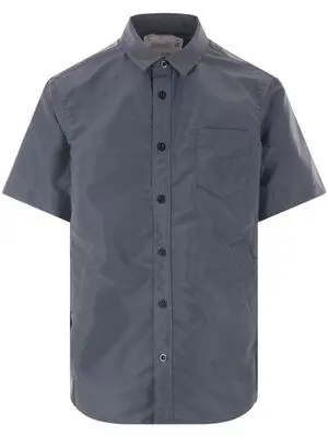 Sacai Short-sleeved Twill Shirt