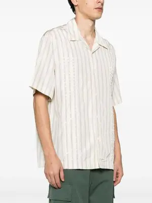 JIL SANDER Striped Shirt - Neutrals