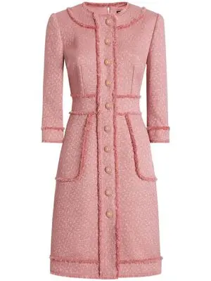 Frayed Edge Tweed Dresses