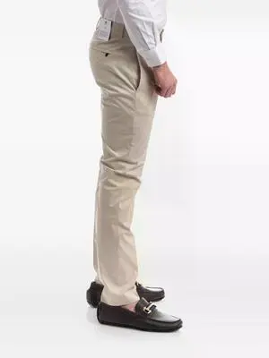 PT TORINO Cotton-blend Trousers - Neutrals