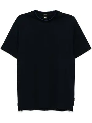 BOSS Mercerised T-shirt - Blue