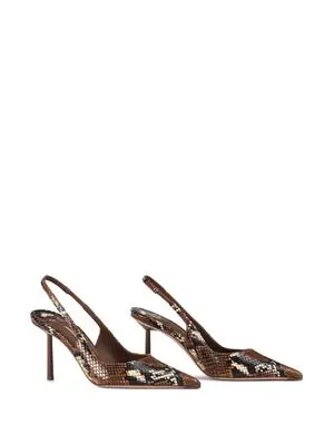 LE SILLA 80mm Bella Pumps - Brown